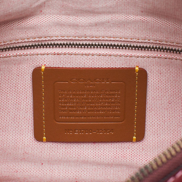 Coach | Bags | Coach Rogue Prairie Rivets Tote Bag Dark Red Oxblood ...